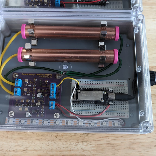 Cosmic Ray (Muon) Detector Kit | Hackaday.io