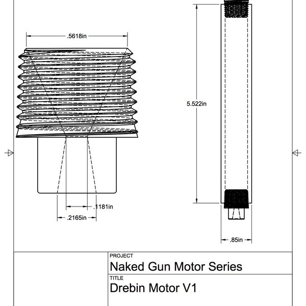 Reusable Solid Rocket Engine Without a Lathe | Hackaday.io
