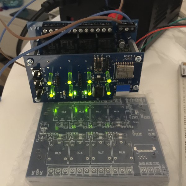 ESP8266 DIN 8-Channel Wifi Relay Controller | Hackaday.io ESP8266 DIN 8-Channel Wifi Relay Controller | Hackaday.io