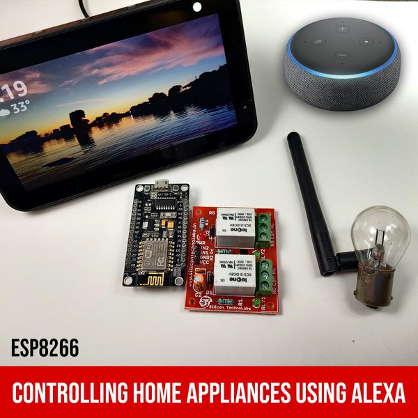 Control Home Appliances through Alexa with ESP8266 | Hackaday.io