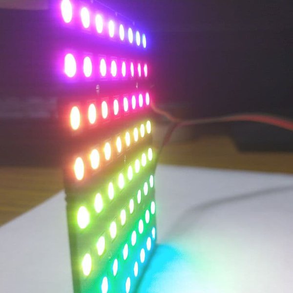 World's Slimmest NeoPixel LED Matrix | Hackaday.io
