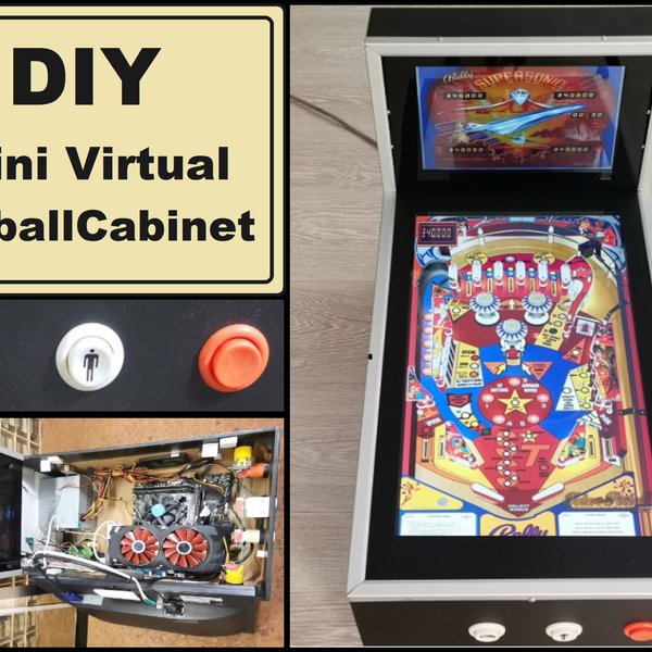 DIY Mini Virtual Pinball Cabinet | Hackaday.io
