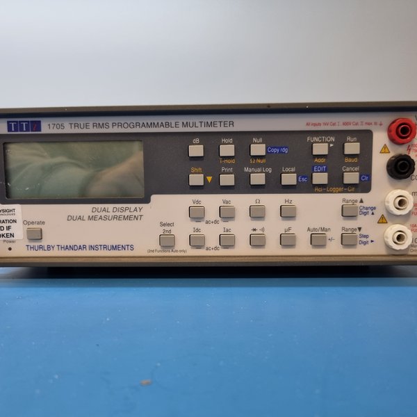 TTi 1705 True RMS multimeter teardown | Hackaday.io