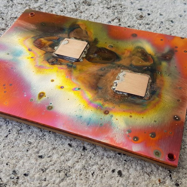 ECX mini PC with custom copper CPU + GPU cooling | Hackaday.io