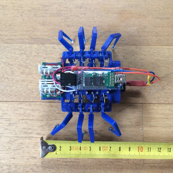 8 legged spider robot | Hackaday.io