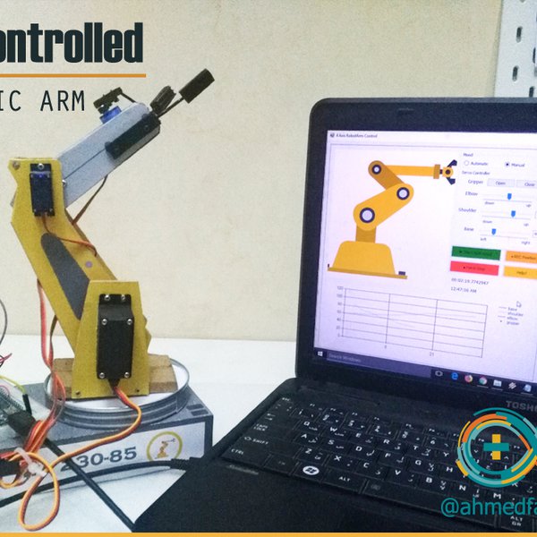PC CONTROLLED ROBOTIC ARM | Hackaday.io