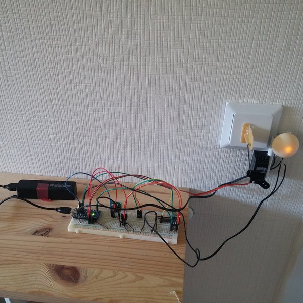 Wifi controlled light switch | Hackaday.io
