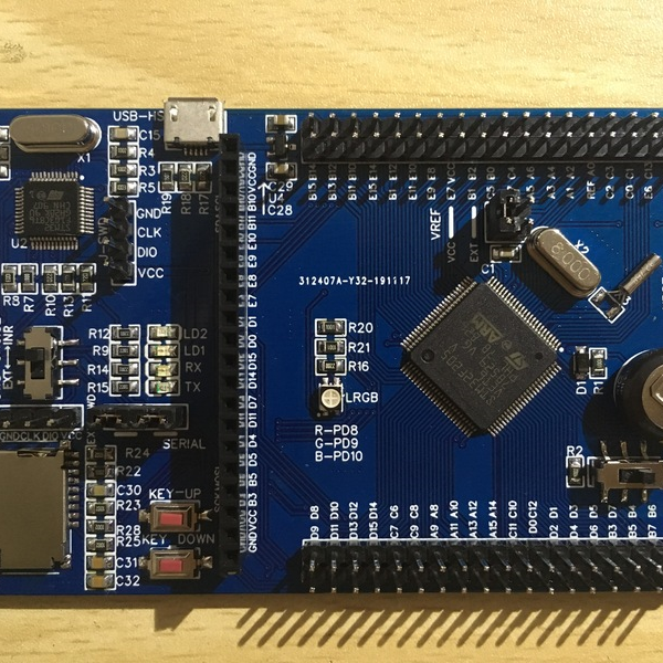 STM32F1032F205VE-Development Board | Hackaday.io