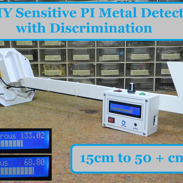 DIY sensitive Arduino IB Metal Detector | Hackaday.io