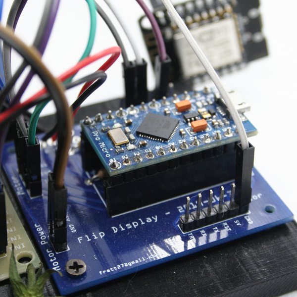 Skinnable Split Flap Display module | Hackaday.io