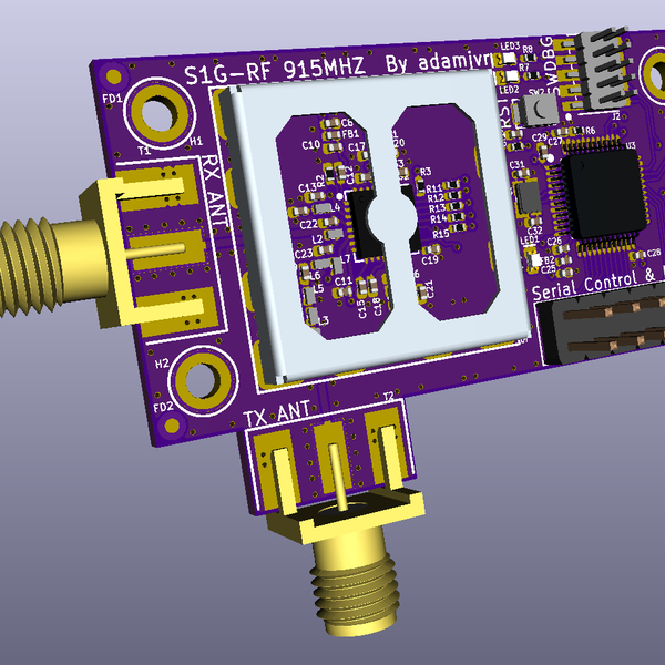 S1G RF: Sub 1GHZ Radio Modules 915MHZ and 433MHZ | Hackaday.io