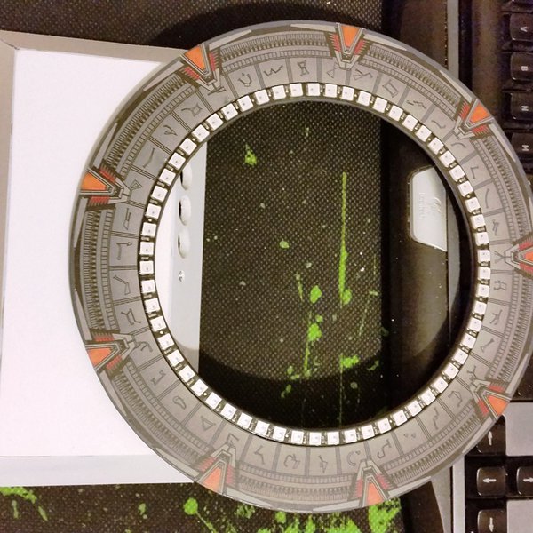 Stargate LED Clock | Hackaday.io