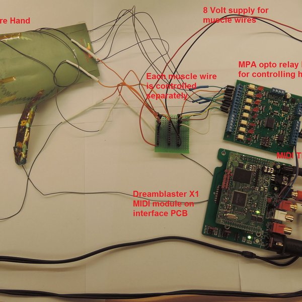 Nitinol Addams Family 'Thing' hand | Hackaday.io