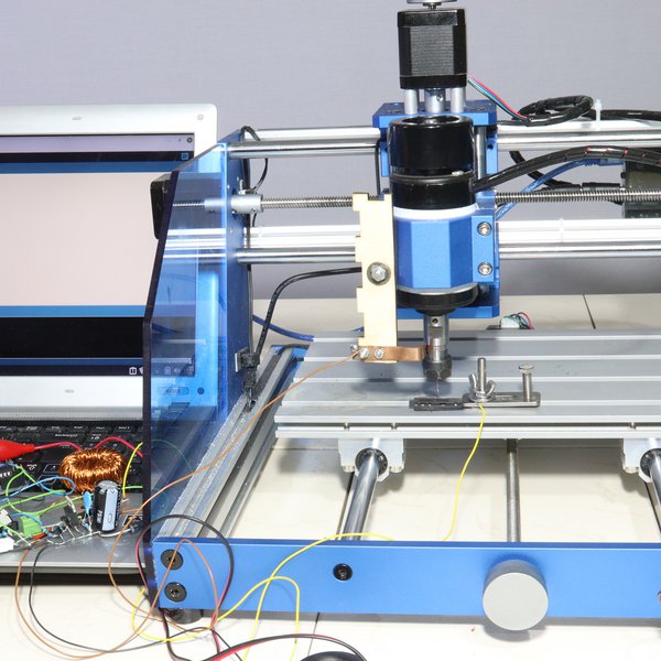 Spark erosion: Detailed view, simple machinery | Hackaday.io