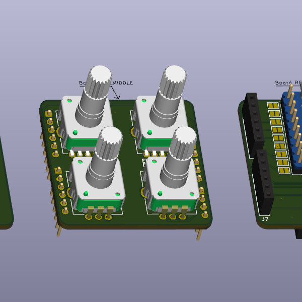RGB 2x2 Encoder Knob SAO | Hackaday.io