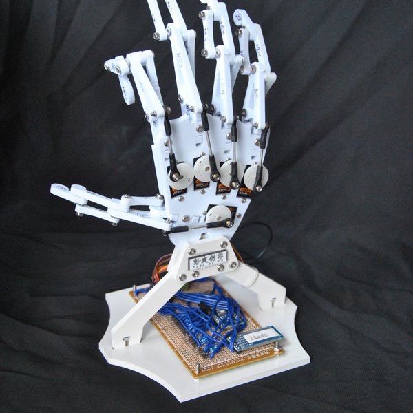 Leap Motion Arduino Animatronic Hand Robot | Hackaday.io