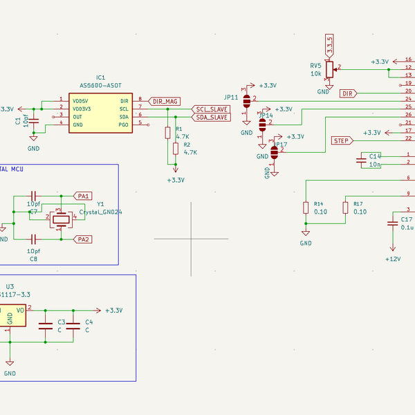 I2C Stepper Controller with Integrated Feedback | Hackaday.io