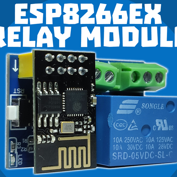 Esp8266ex Fun With Relay Module Home Assistant And Mqtt