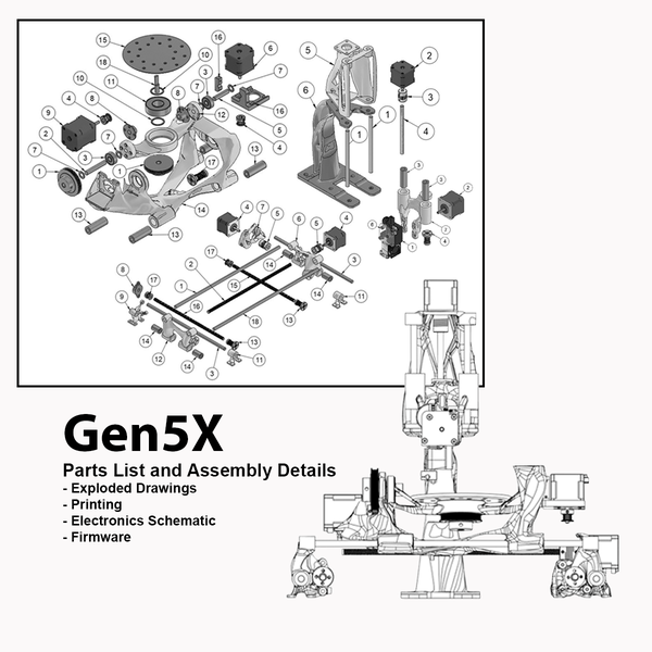 Gen5X Generatively Designed 5-Axis 3D Printer | Hackaday.io