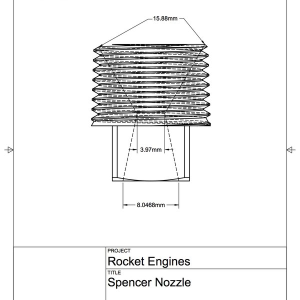 Reusable Solid Rocket Engine Without a Lathe | Hackaday.io