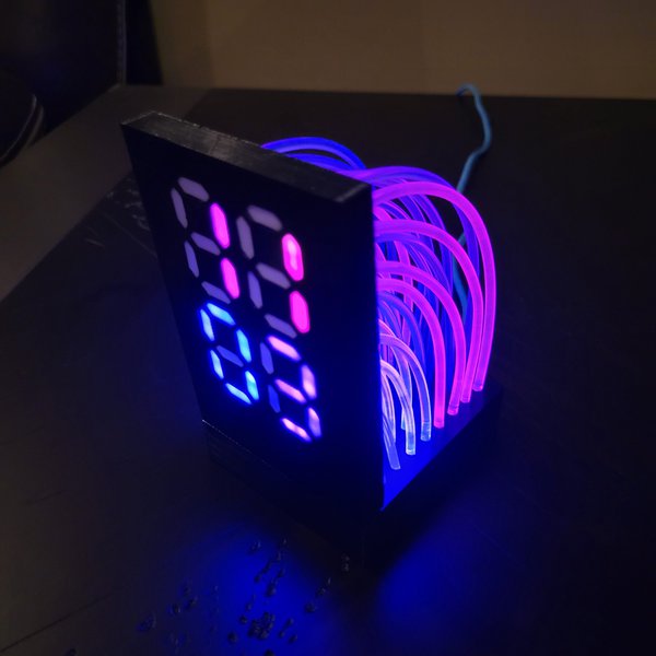 Digital Light Pipes Clock | Hackaday.io
