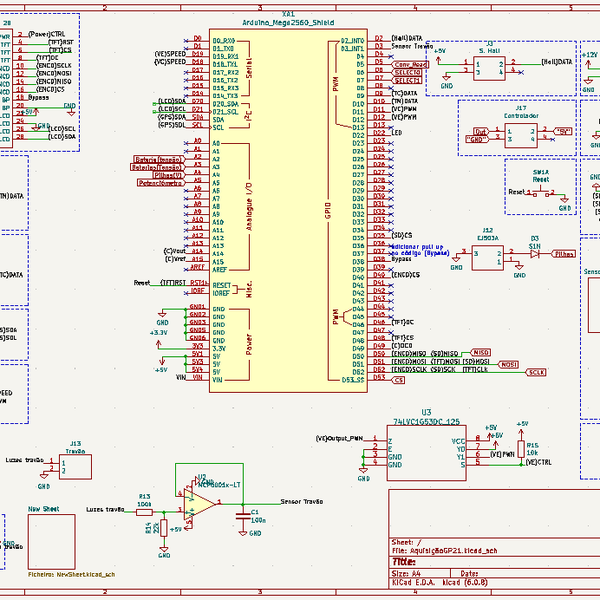 Arduino Mega Wifi Pcb