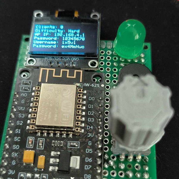 Building the MiniBox CTF Trainer on the ESP8266 | Hackaday.io