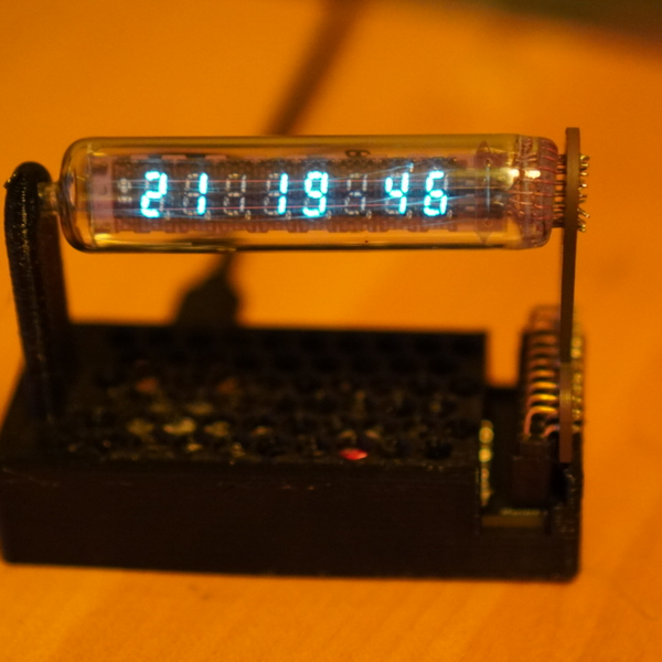 Tiny IV-21 VFD Clock with esp32 | Hackaday.io