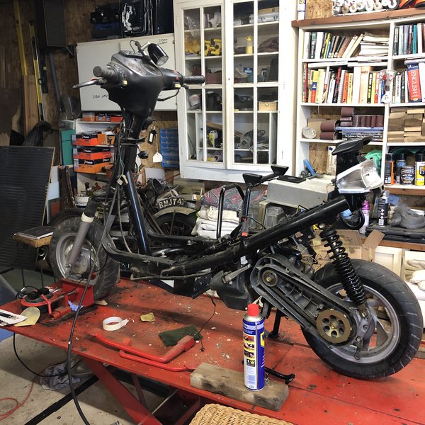 1999 vintage EV scooter rebuild | Hackaday.io
