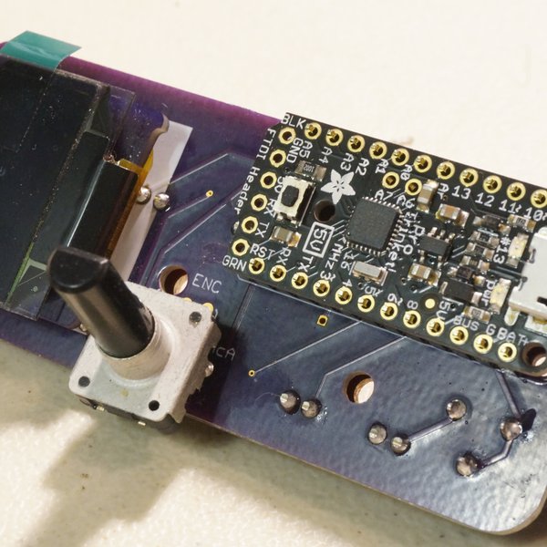 Simple jog dial for stepper motor • Hackaday.io