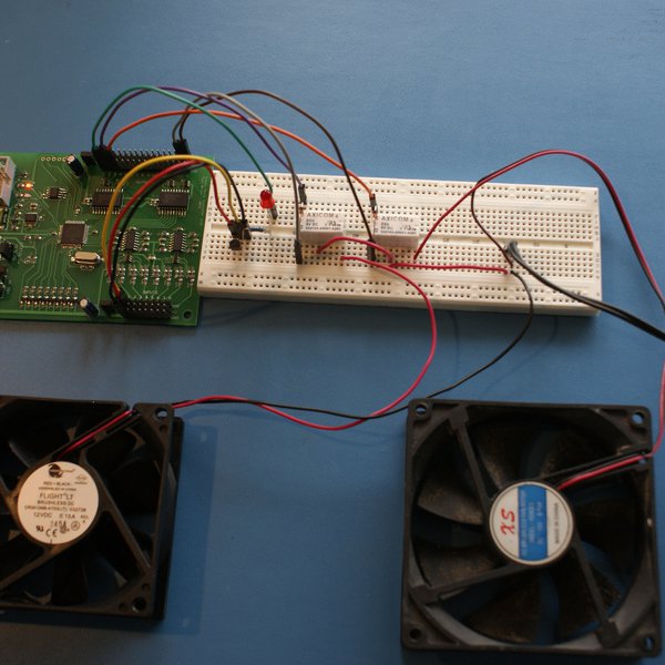 Temperature Controlled Fans | Hackaday.io