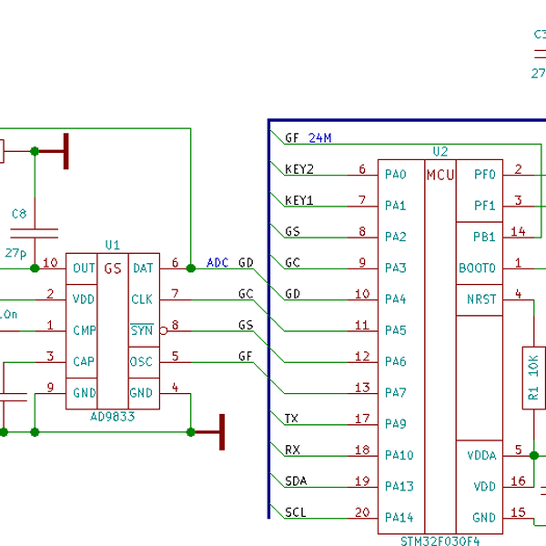 AD9833 DDS mini-gen | Hackaday.io