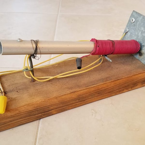 My high school physics class coil gun. | Hackaday.io