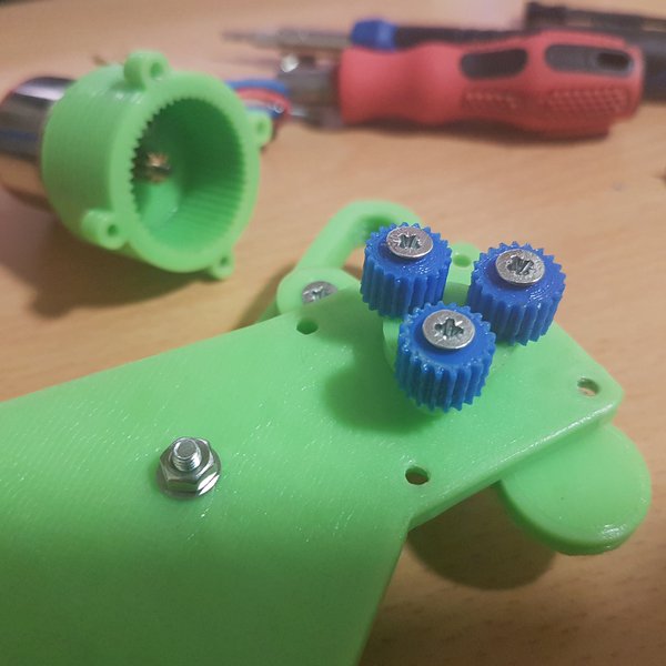 3D Printed Unbalanced Motion Reciprocating Saw | Hackaday.io
