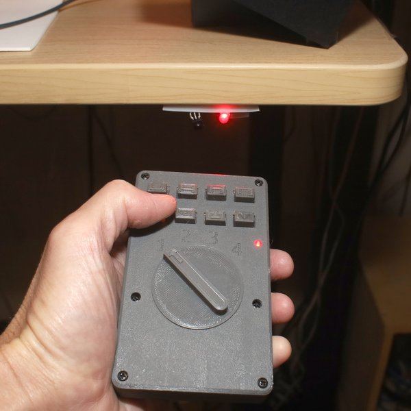 Standing desk remote control | Hackaday.io