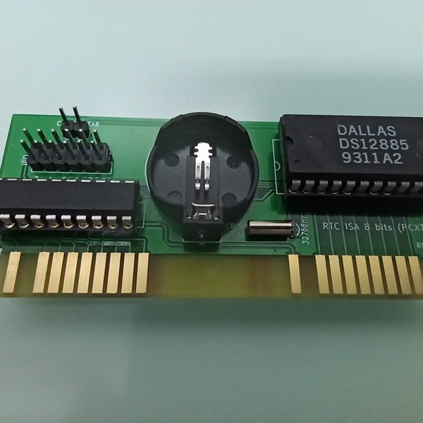 RTC ISA 8 bits (PCXT) | Hackaday.io