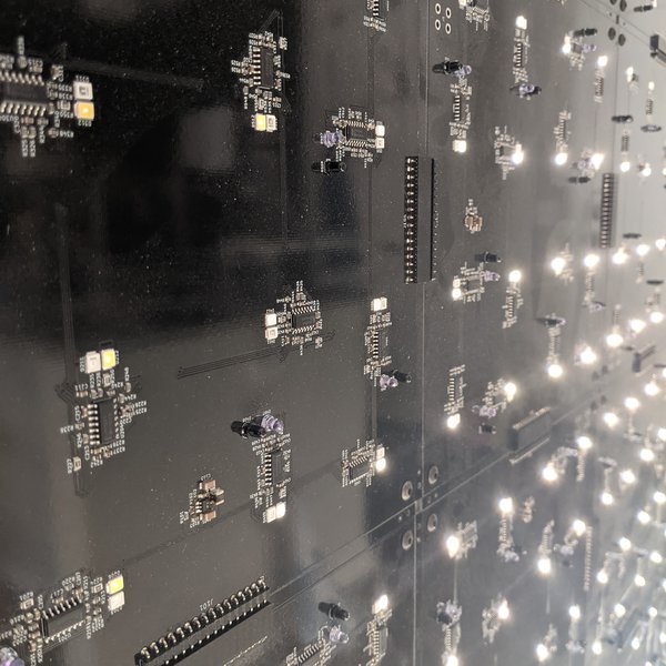 interactive analog LED wave array | Hackaday.io