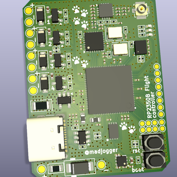 RP2350B Flight controller | Hackaday.io