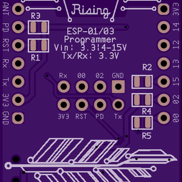 ESP-01 & ESP-03 Breakout | Hackaday.io
