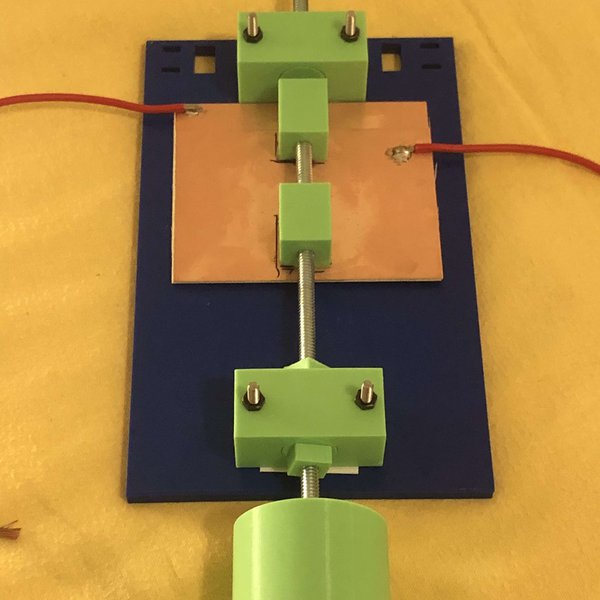 3d printed variable capacitor | Hackaday.io