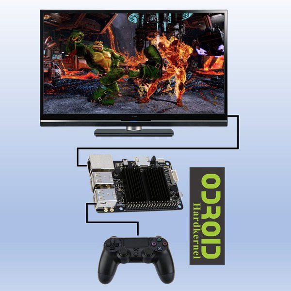 Make a new generation gaming machine on Odroid | Hackaday.io