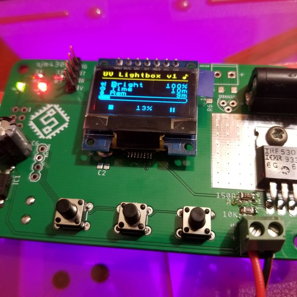 DIY UV Light Box Controller For SLA 3D Prints | Hackaday.io