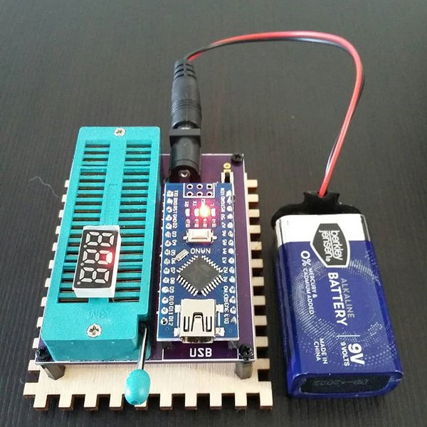 Programmable Seven & Sixteen Segment LED Tester | Hackaday.io