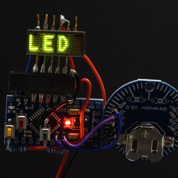 Retro Time: dead bug matrix | Hackaday.io