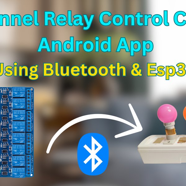 Mastering Home Illumination: ESP32 + 8-Channel Rel | Hackaday.io