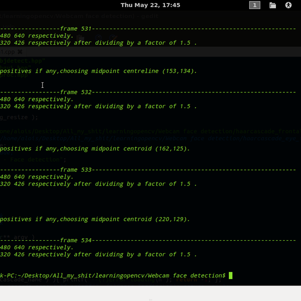 Camera autocenter for multiple facial recognition | Hackaday.io
