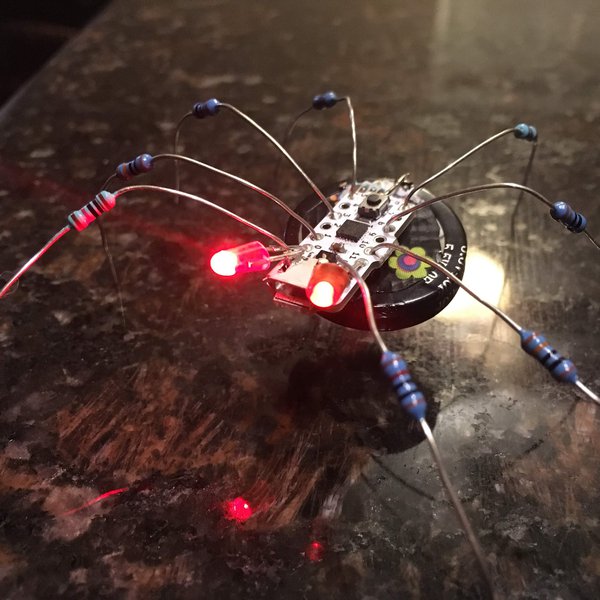 ATtiny Super Capacitor Spider | Hackaday.io