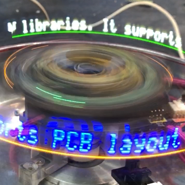 Dual Channel POV display | Hackaday.io