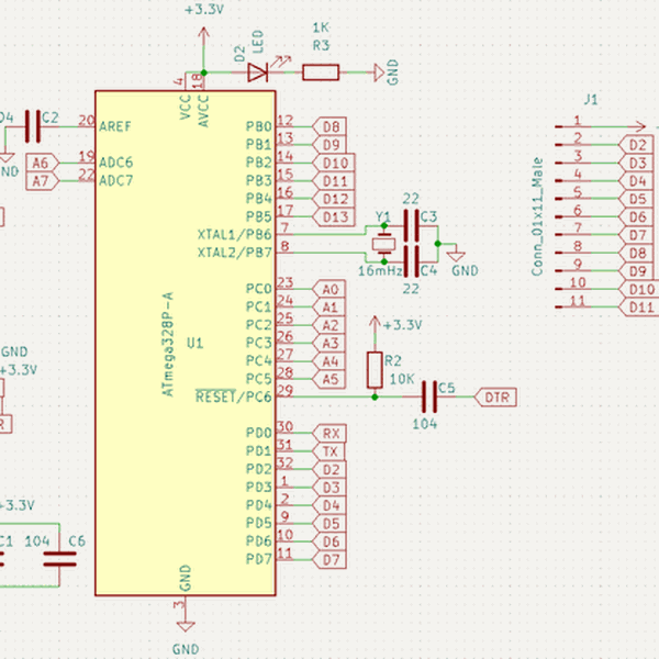 AArduino ATmega328p extra mini board. | Hackaday.io