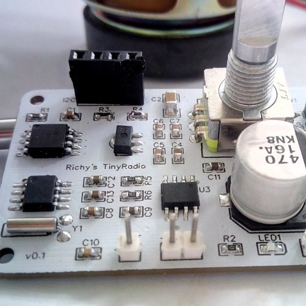 ATtiny85 TinyFMRadio | Hackaday.io
